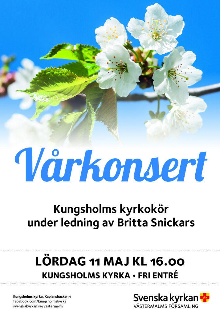 Tidigare konserter – Kungsholms kyrkokör